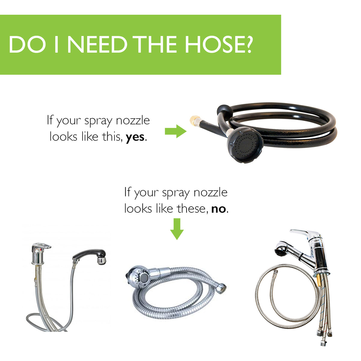 Hose for ECOHEADS Shampoo & Shower Head Hose – Sustain Beauty Co